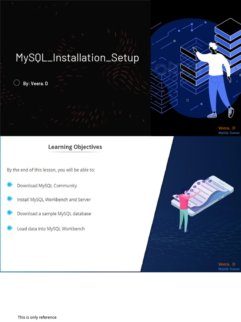 Lesson - 04 - MySQL Installation - and - Setup | PDF