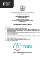 Soal Dan Jawaban Olimpide Biologi Sma 2023 | PDF | Kesehatan Holistik | Sains & Matematika
