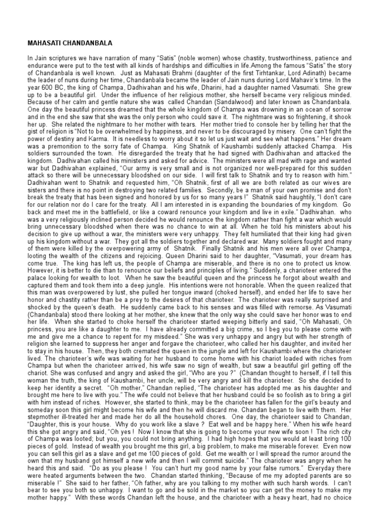 Jain Short Stories Part - 3 | PDF | Anger | Peace