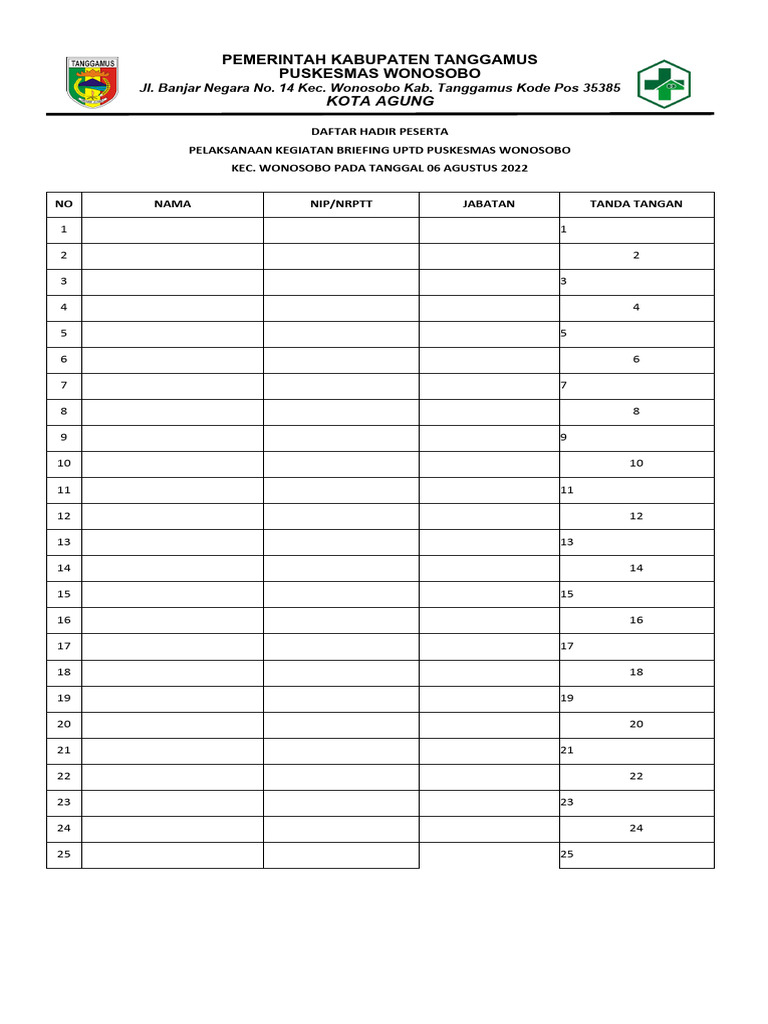 Briefing Format Baru | PDF
