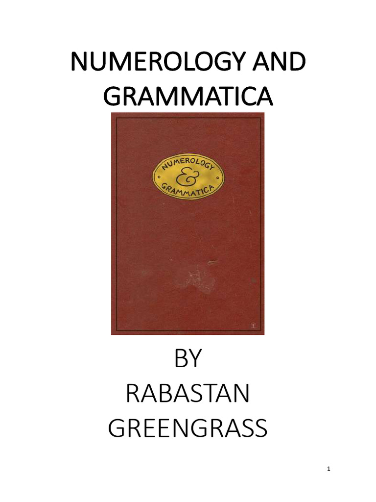 Arithmancy Jilid 1 | PDF