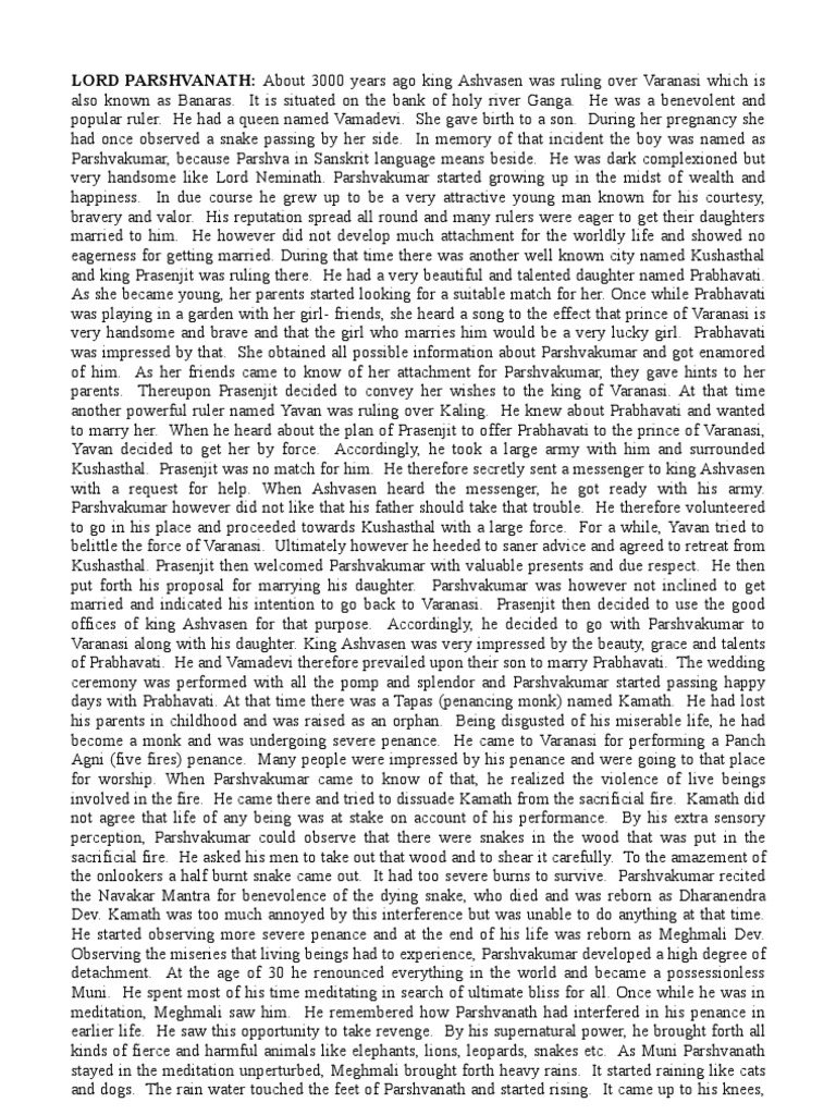 Jain Short Stories Part - 6 | PDF | Hell | Soul