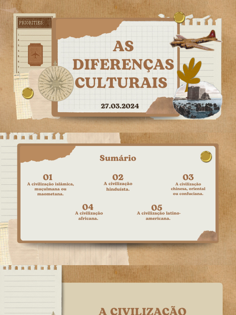 Brown and Beige Vintage World Maps Project Presentation | PDF | África ...