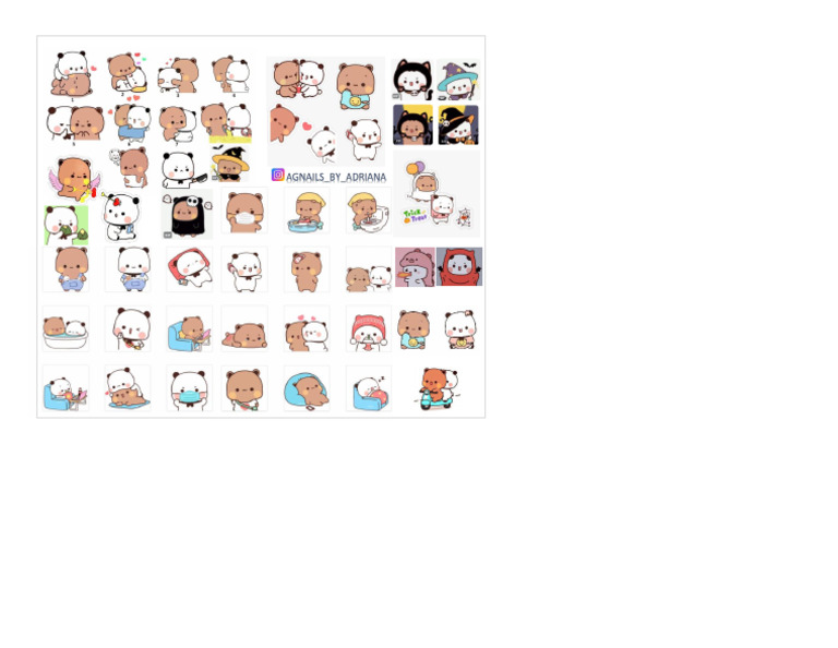 Plantilla Bubu y Dudu | PDF