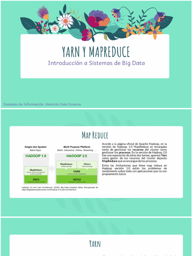 HDFS, Yarn y MapReduce | PDF