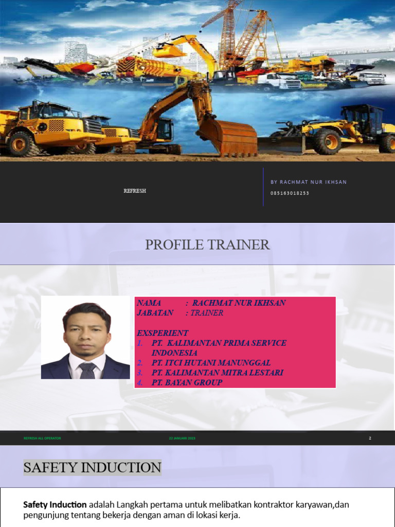 Refresh All Operator 2023 | PDF