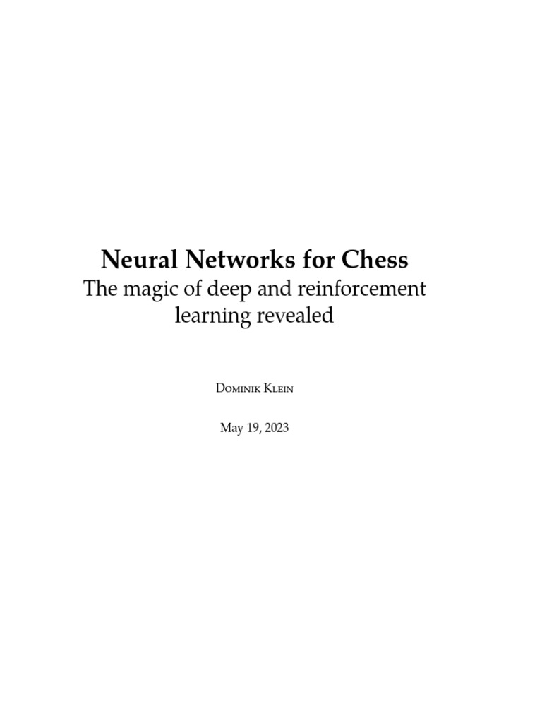 Neural Networks Chess | PDF | Function (Mathematics) | Chess