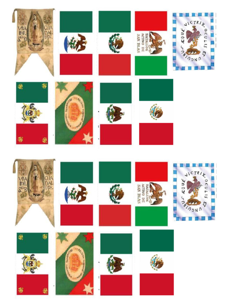 Historia de La Bandera de México | PDF