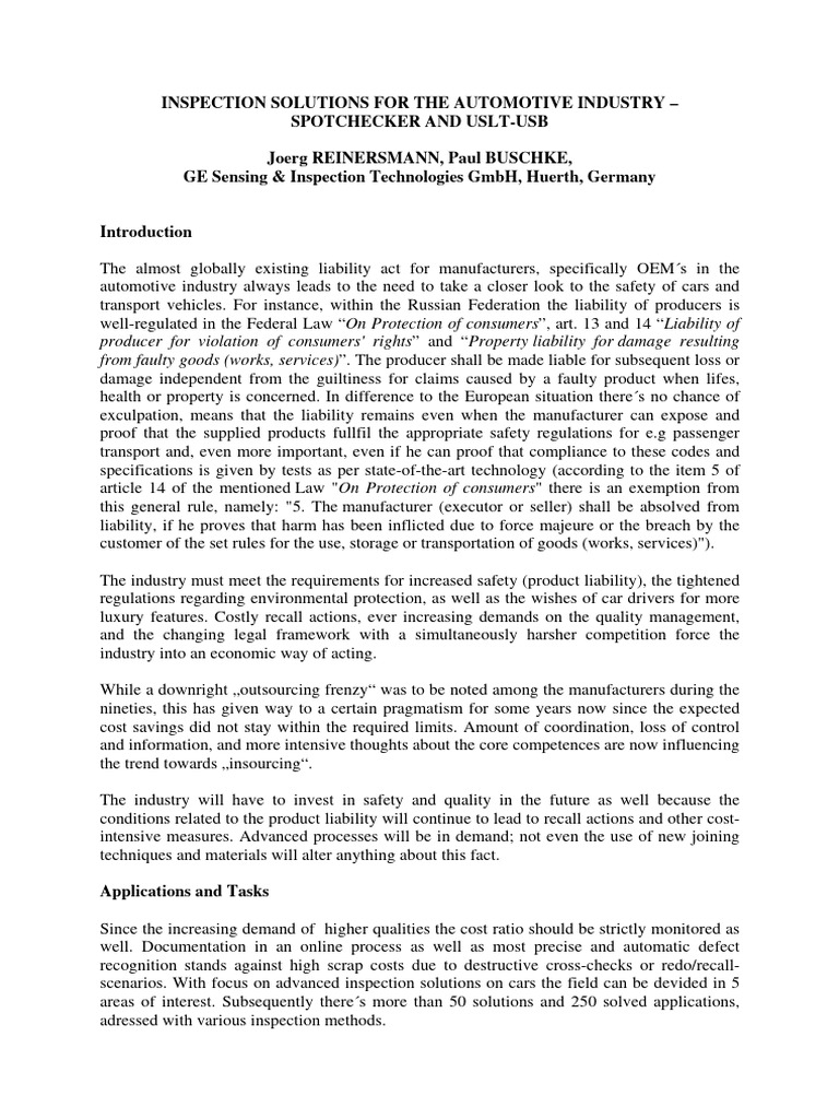 2010-Inspection Solutions For The Automotive Industry Spotchecker and ...