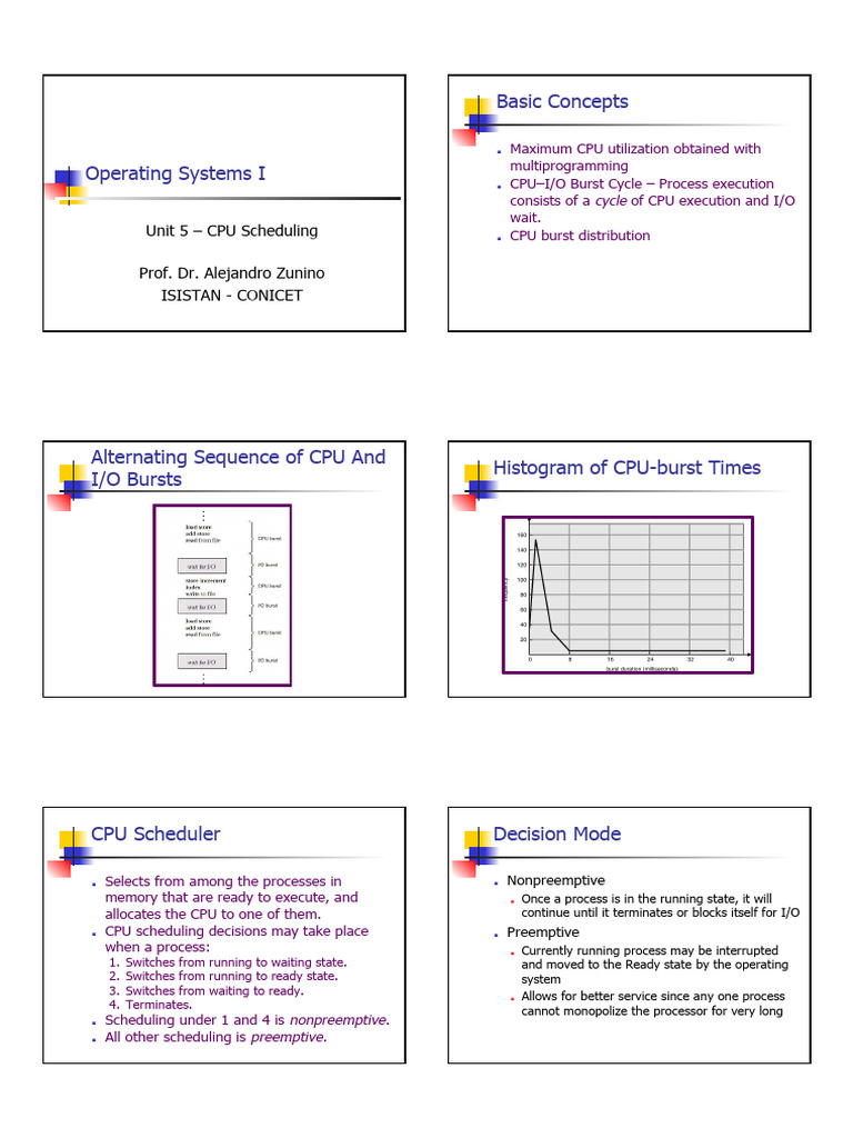 05 Scheduling Pdf Scheduling Computing Process Computing 