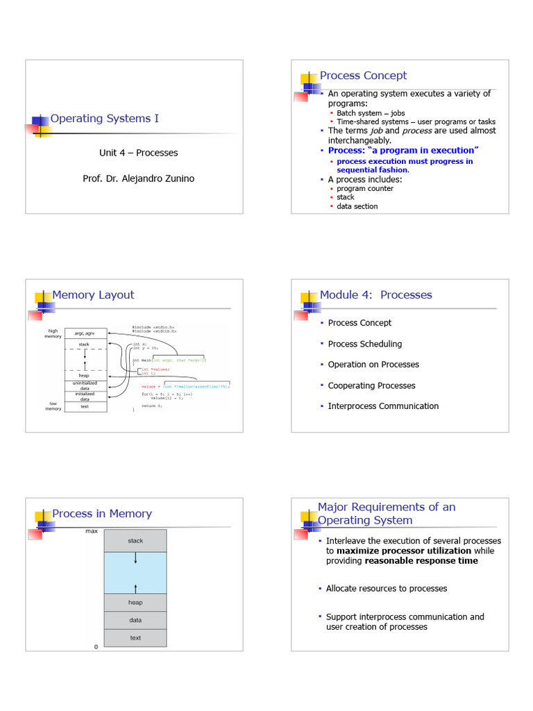 04 Procesos | PDF | Process (Computing) | Scheduling (Computing)