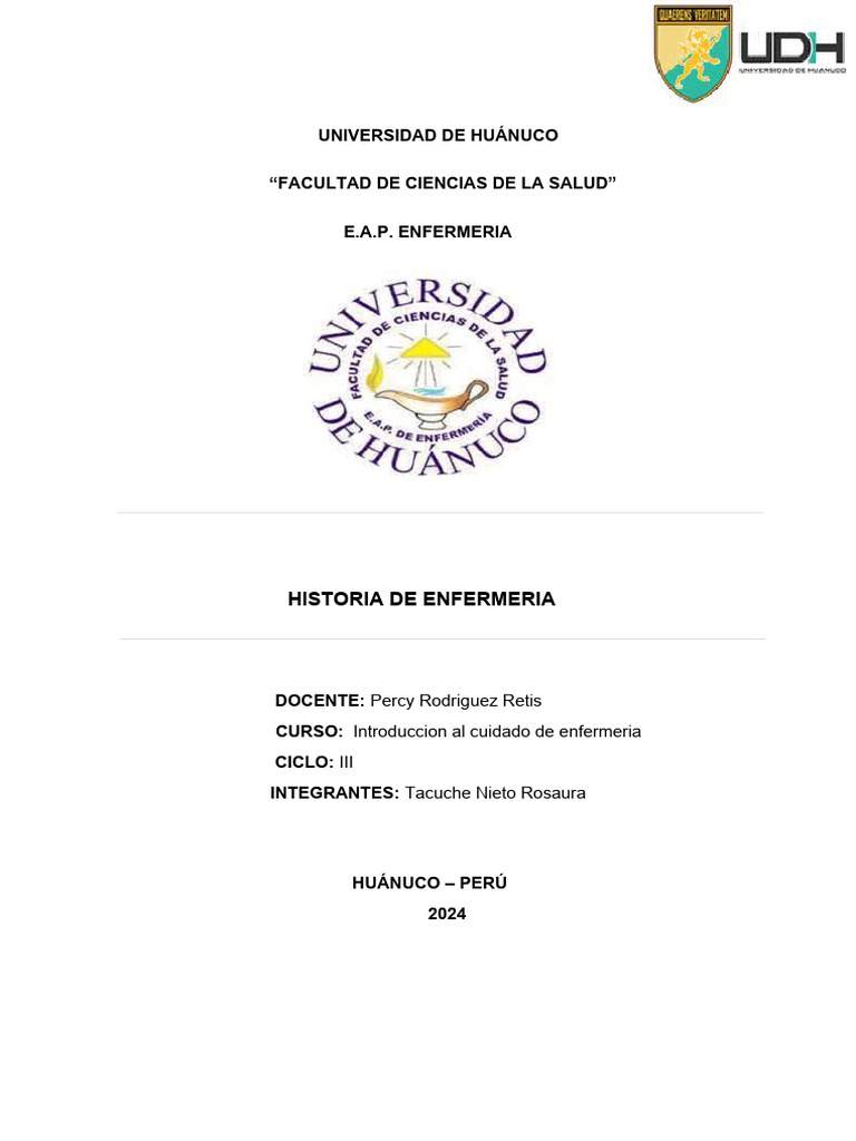 caratula de udh | PDF