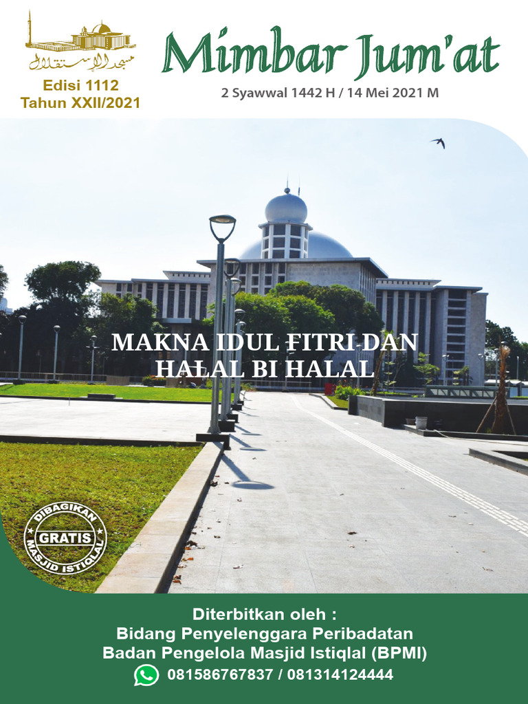 Makna Idul Fitri Dan Halal Bi Halal | PDF | Agama & Spiritualitas