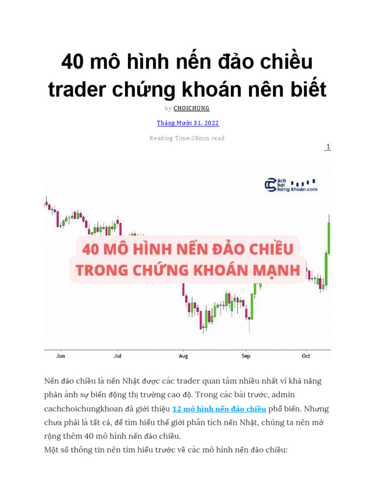 40 Mo Hinh NN Do Chiu Trader CHNG KH | PDF