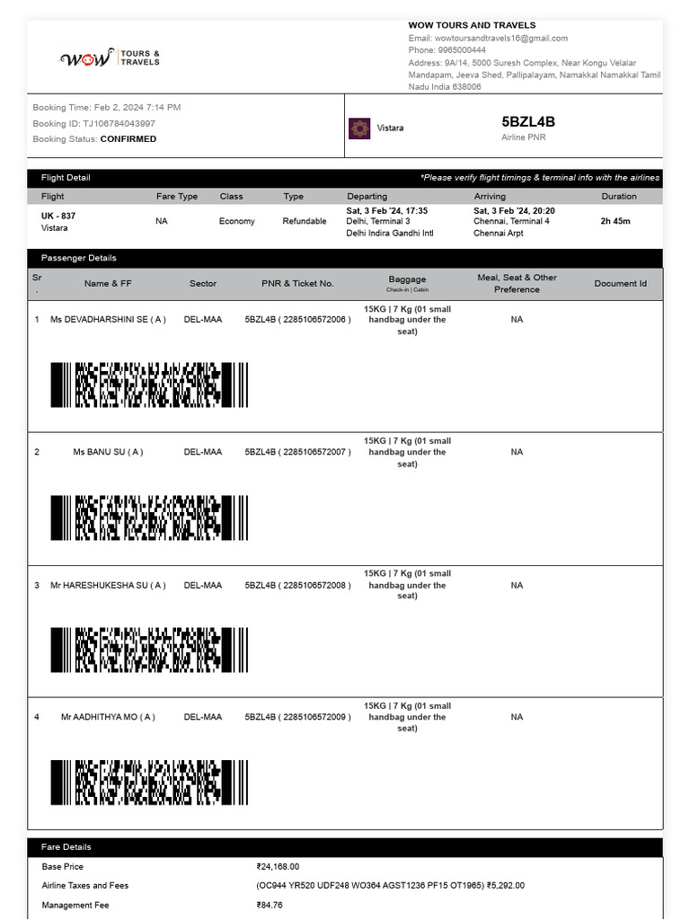 02 Del Maa Devadharshini (Puliyankadu Selvaraj) | PDF | Airlines | Transport