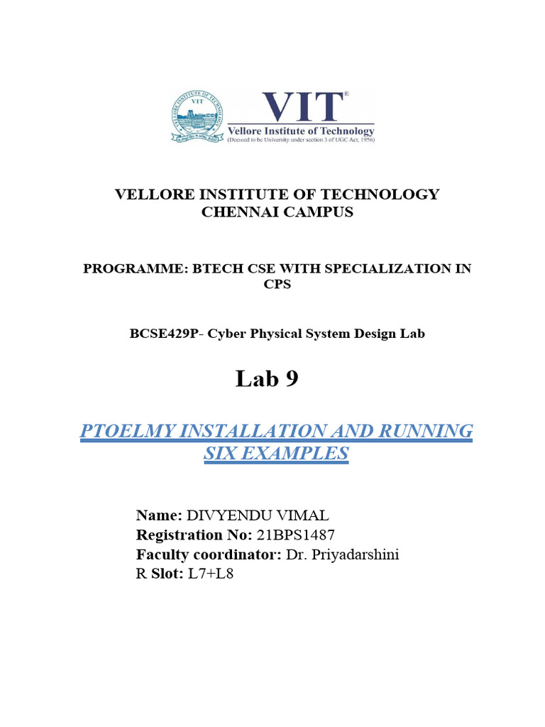 21BPS1034 Lab-9 | PDF | Parameter (Computer Programming) | System