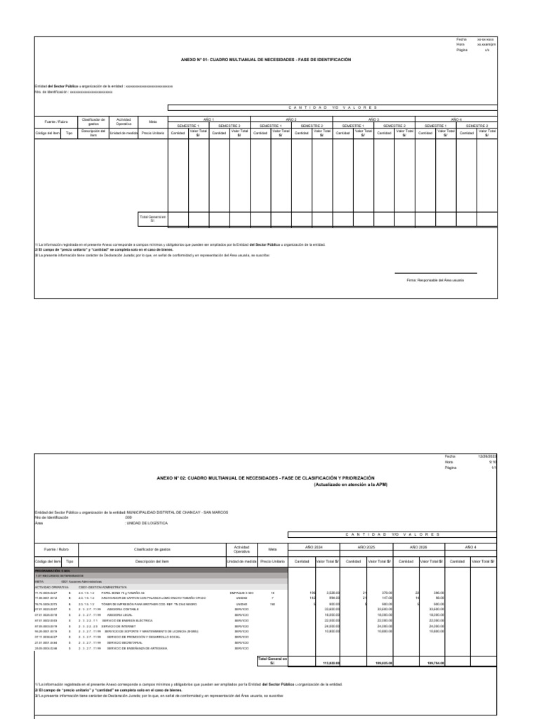 10 Modif. CMN 2024-2026 | PDF