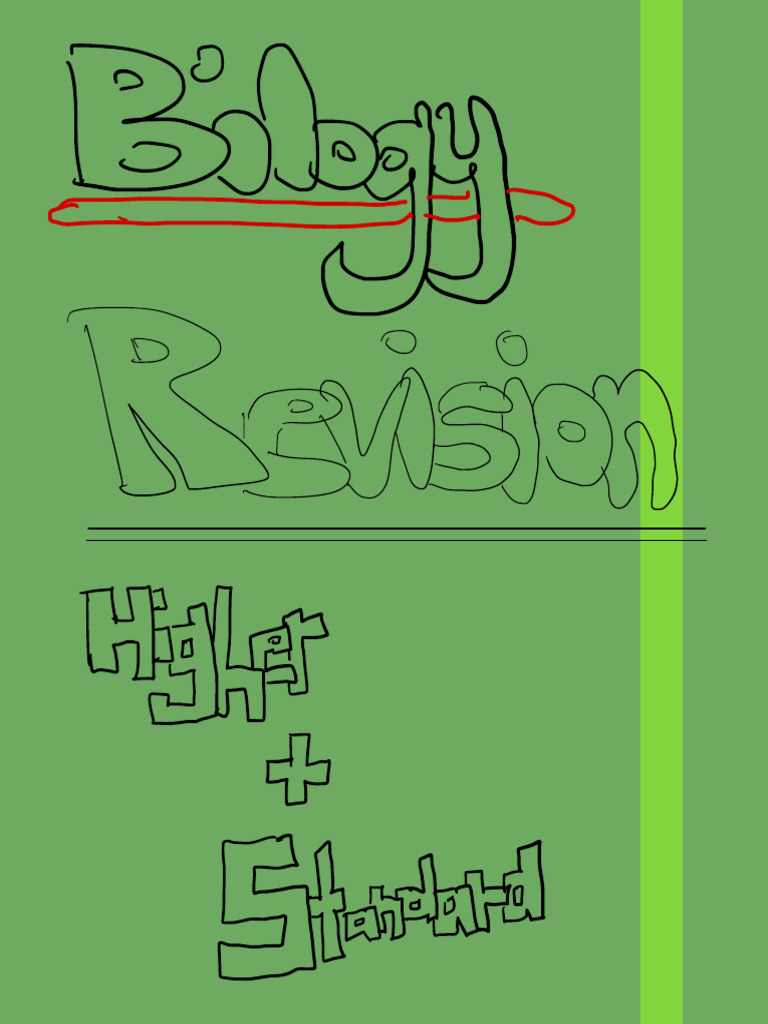 IB Biology Revision Notes | PDF | Ploidy | Enzyme