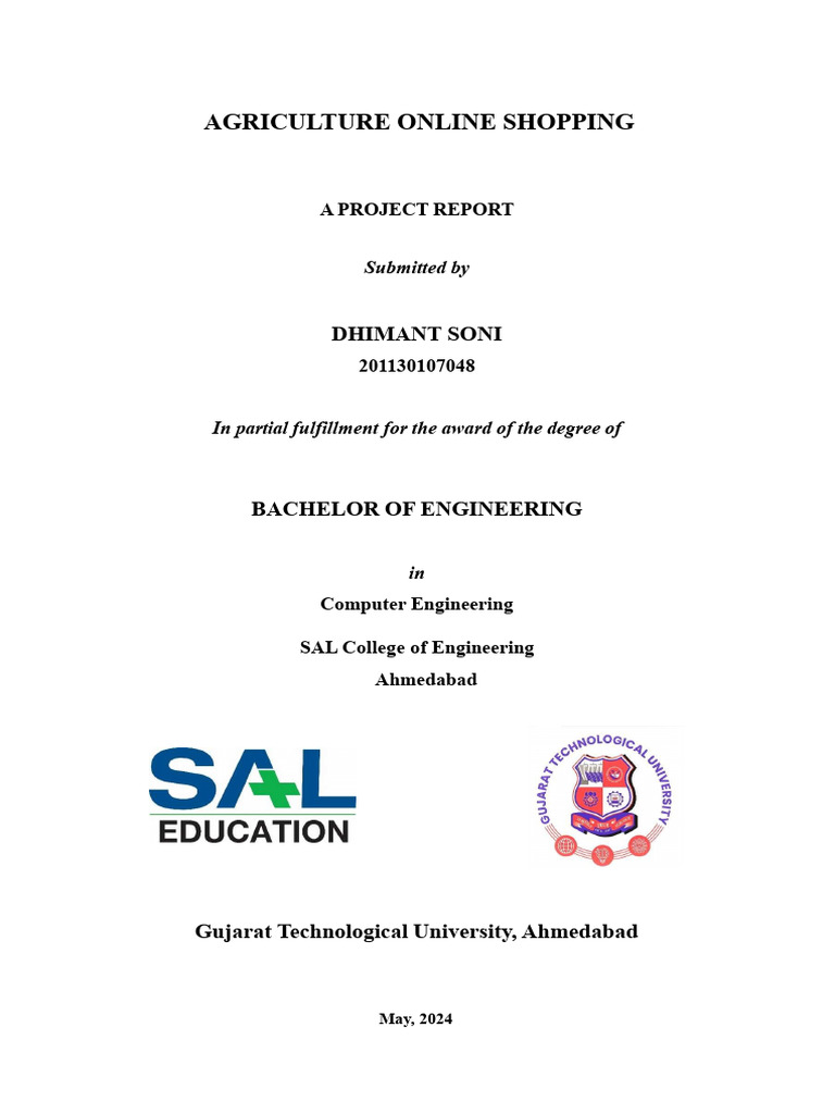 Dhimant Final Year Report Copy 2 | PDF | Software Development | Systems Architecture