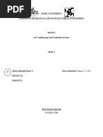 Duct Sizing (By Static Regain Method) | PDF | Classical Mechanics ...