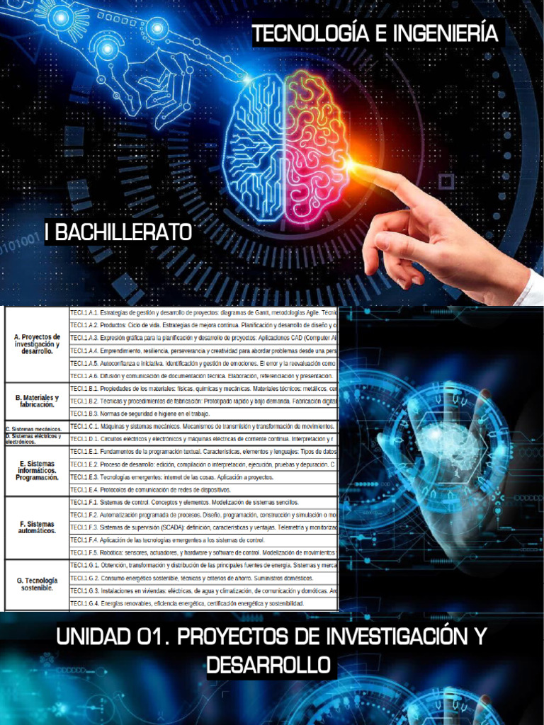 Proyectos de I+D en Tecnología e Ingeniería | PDF