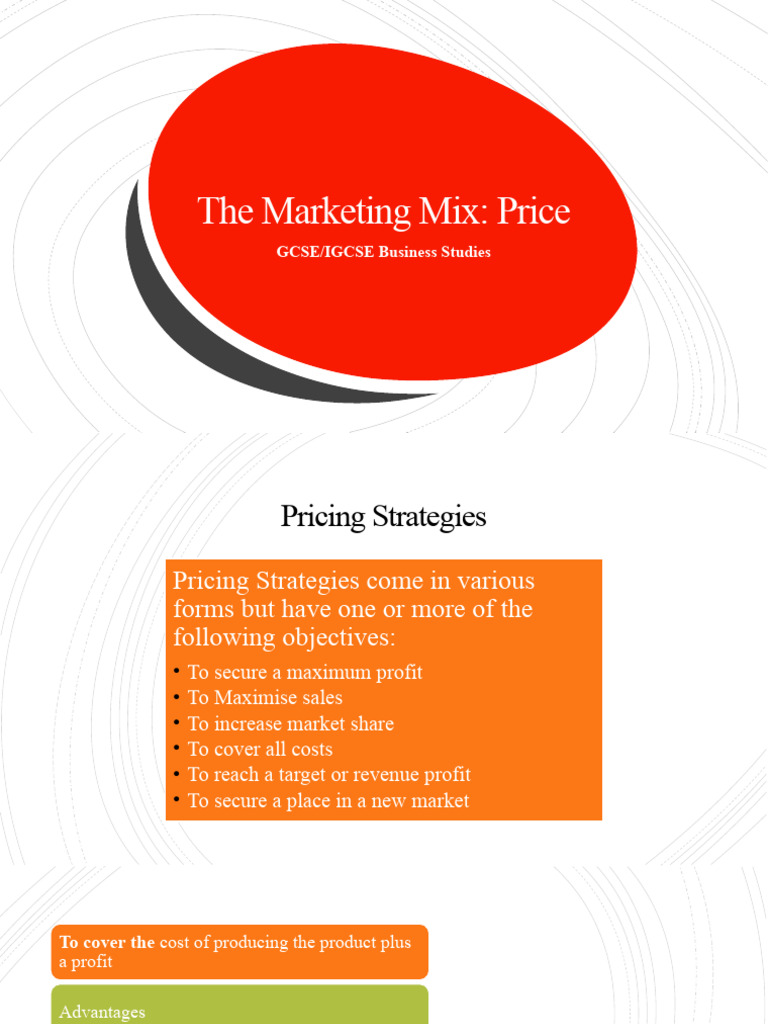 4 - Pricing | PDF | Pricing | Demand
