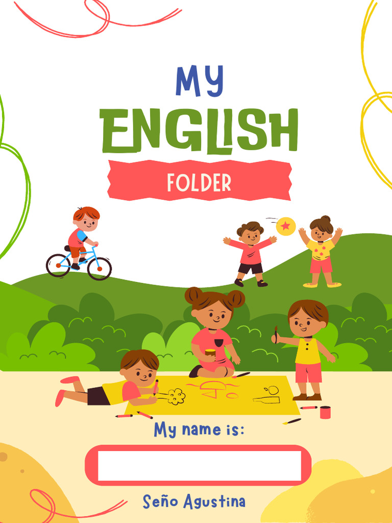 My English Folder 5 Años | PDF