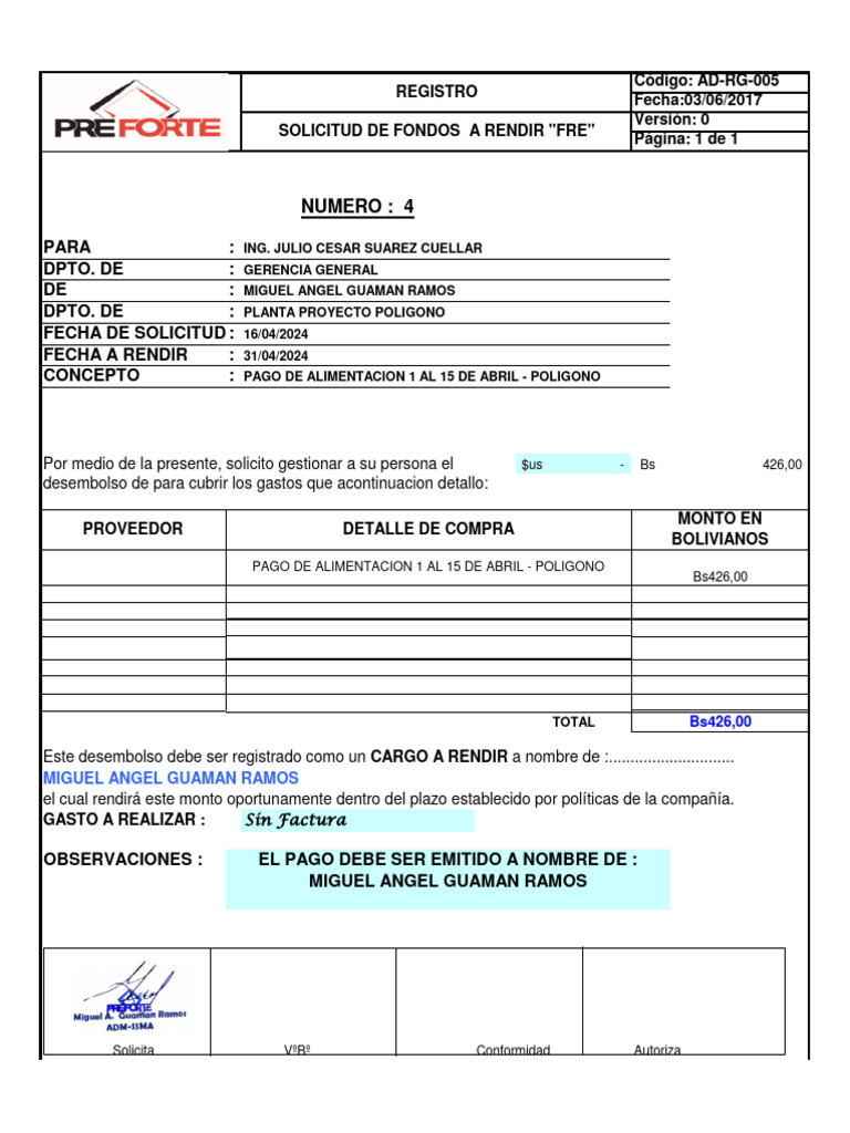 MANUAL DE PEDIDO | PDF