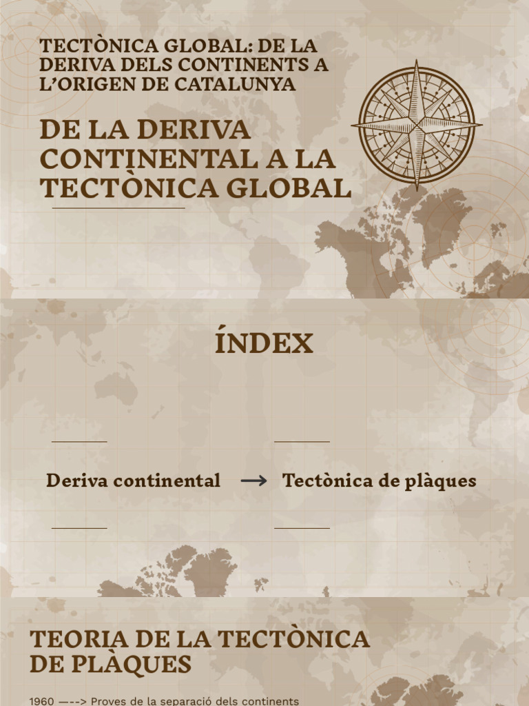 Geologia: de La Deriva Continental A La Tectònica Global | PDF