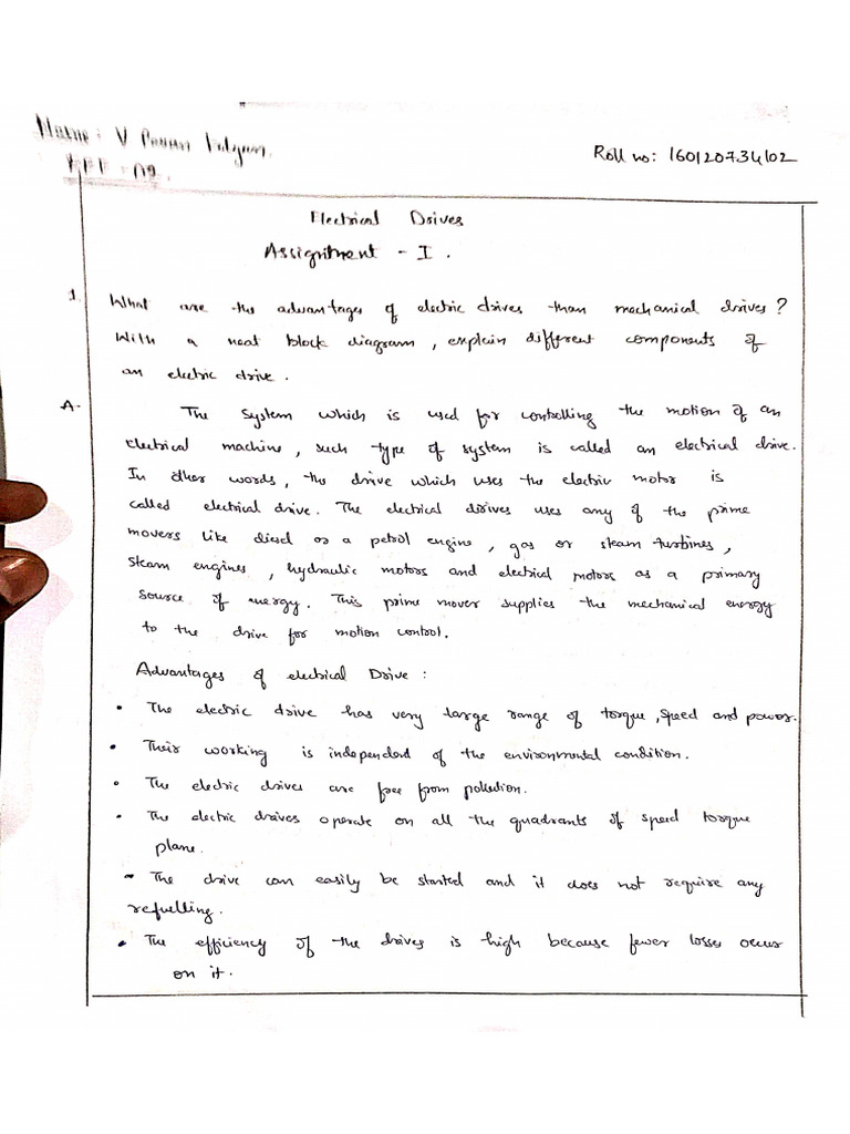 Ed Assignment 1 Answers | PDF