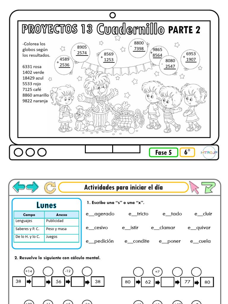 Cuadernillo 6° P2P13 | PDF | Crecimiento personal y profesional