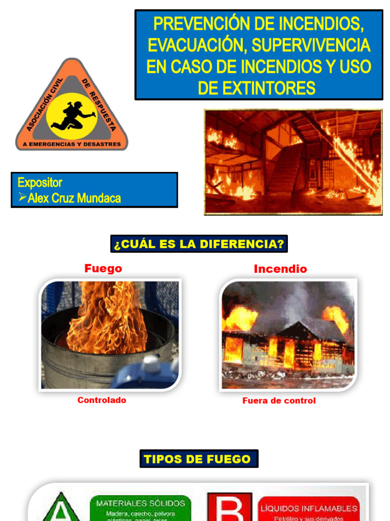 Prevencion y Proteccion Contra Incendios | PDF | Agua | Materiales