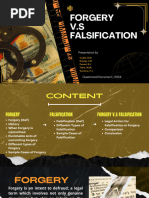 Understanding Forgery Types and Laws | PDF | Forgery | Signature