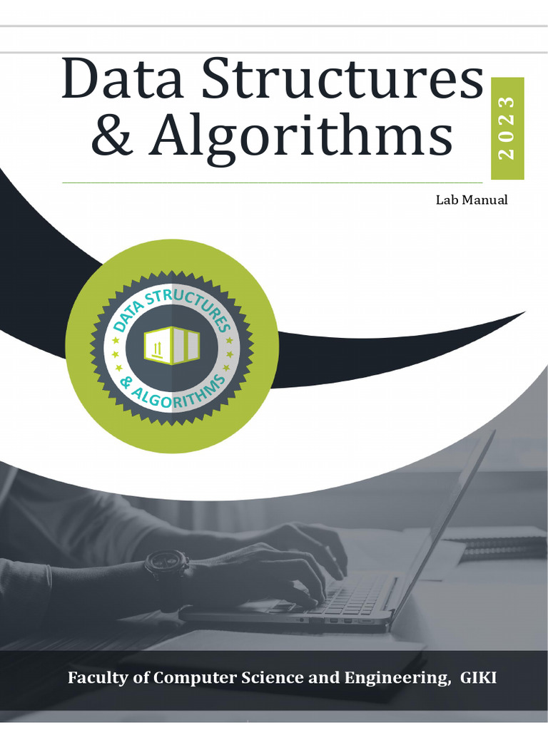 Cs221l Datastructureandalgorithms Lab Manual 2023 Updated Pdf Computer Data Computing