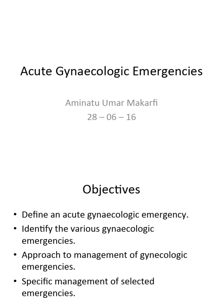 Gynobs Emergency | Download Free PDF | Sexually Transmitted Infection ...