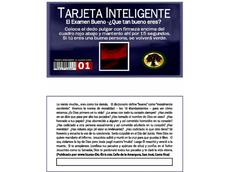 Folleto Tarjeta Inteligente | PDF