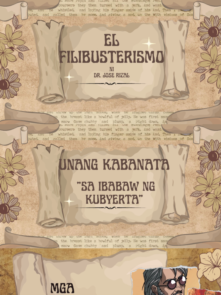 EL FILIBUSTERISMO KABANATA 1 (2) | PDF