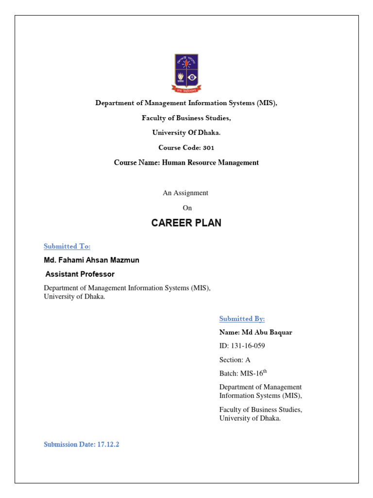 Assignment | PDF | Internship | Job Hunting