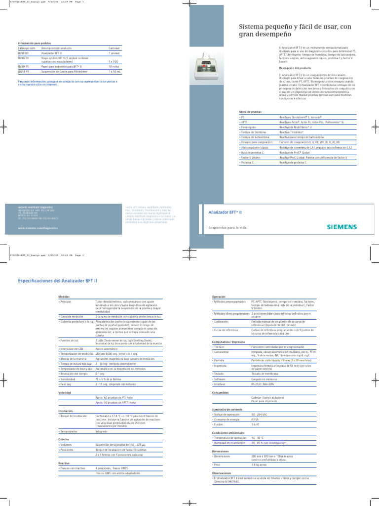 BFT Ii | PDF | Coagulación