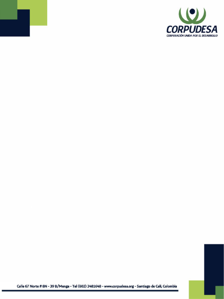 Membrete 2024 - Hoja Carta Vertical | PDF