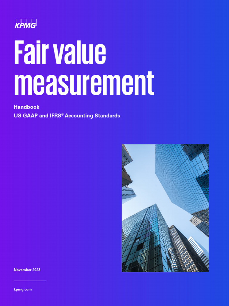 KPMG Fair Value Measurement. | Download Free PDF | Fair Value | International Financial ...