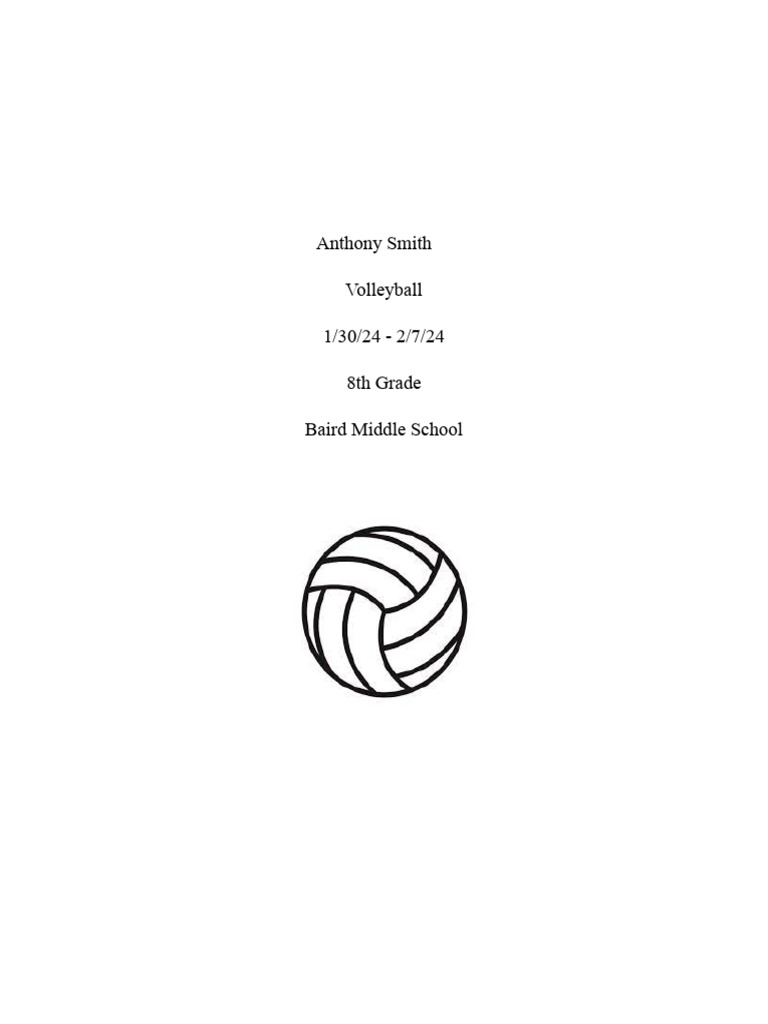 As Practicum Unit Plan | PDF | Volleyball | Behavior Modification