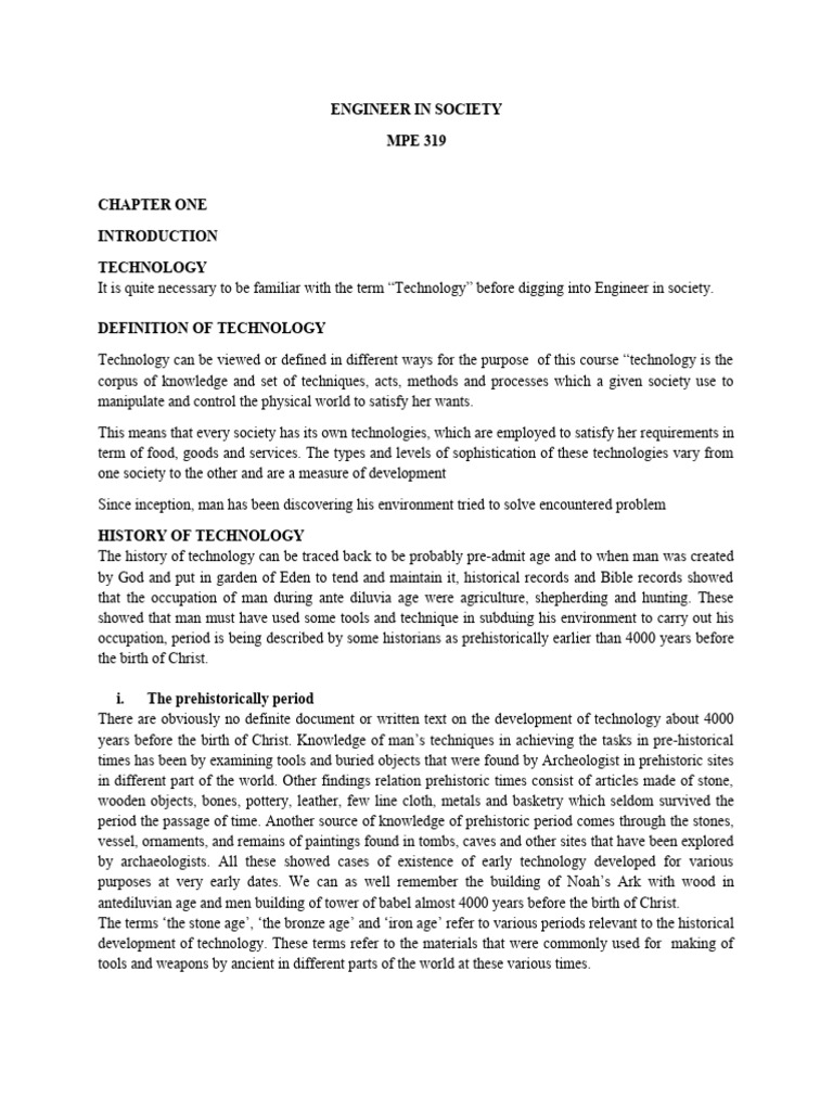 ENGINEER IN SOCIETY | PDF | Science | Engineering