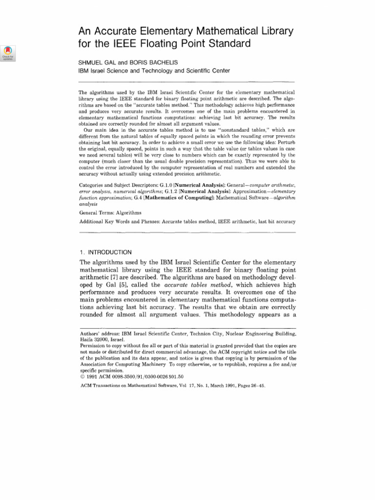 Ieee Math Algo | PDF | Arithmetic | Mathematics