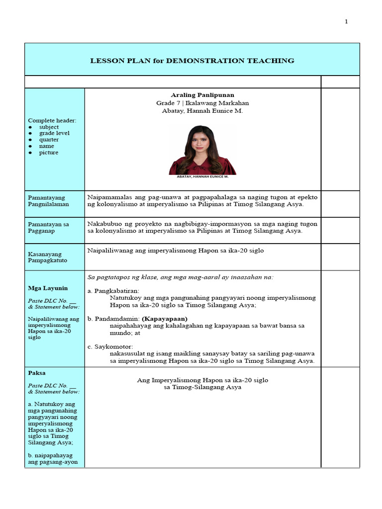 Final-Lp Ap Abatay | PDF