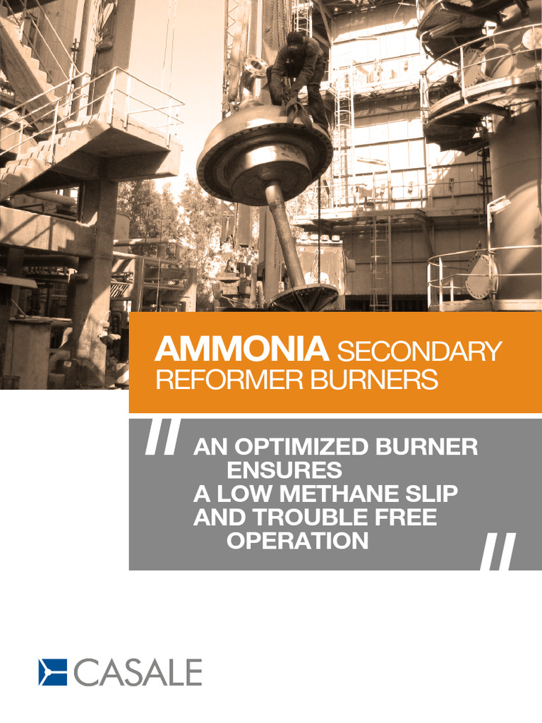 Optimized Secondary Reformer Burners | PDF | Gases | Catalysis