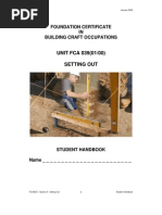 Basic Setting Out in Construction | PDF | Surveying | Teaching Mathematics