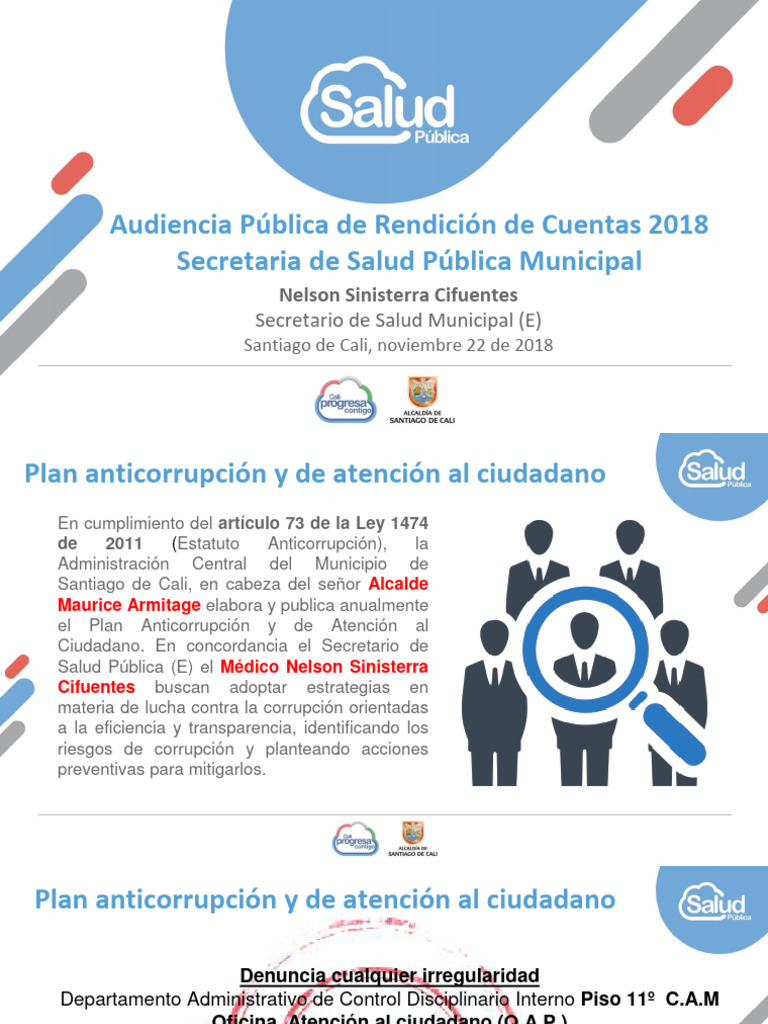 Presentación RDC SSPM 2018 Vers 9 | PDF | Amamantamiento | Corrupción política