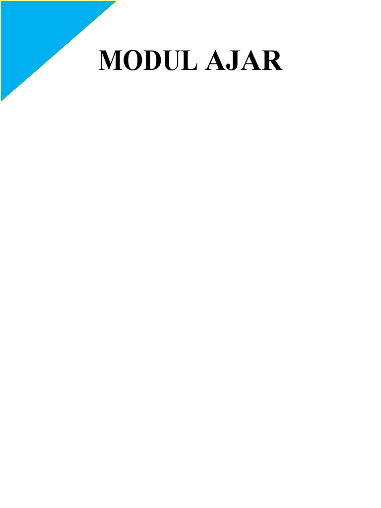 Modul Ajar 8 | PDF