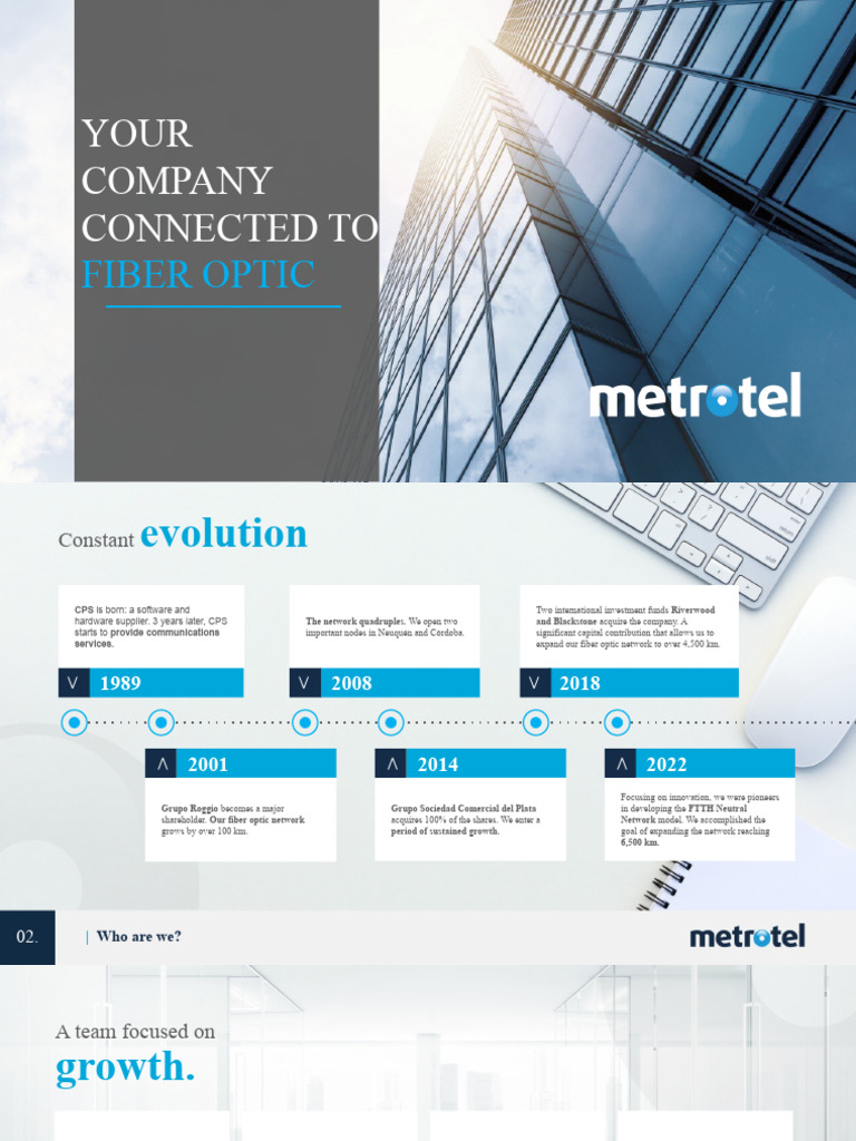 Metrotel - Presentación Institucional - ENGLISH | PDF | Computer ...